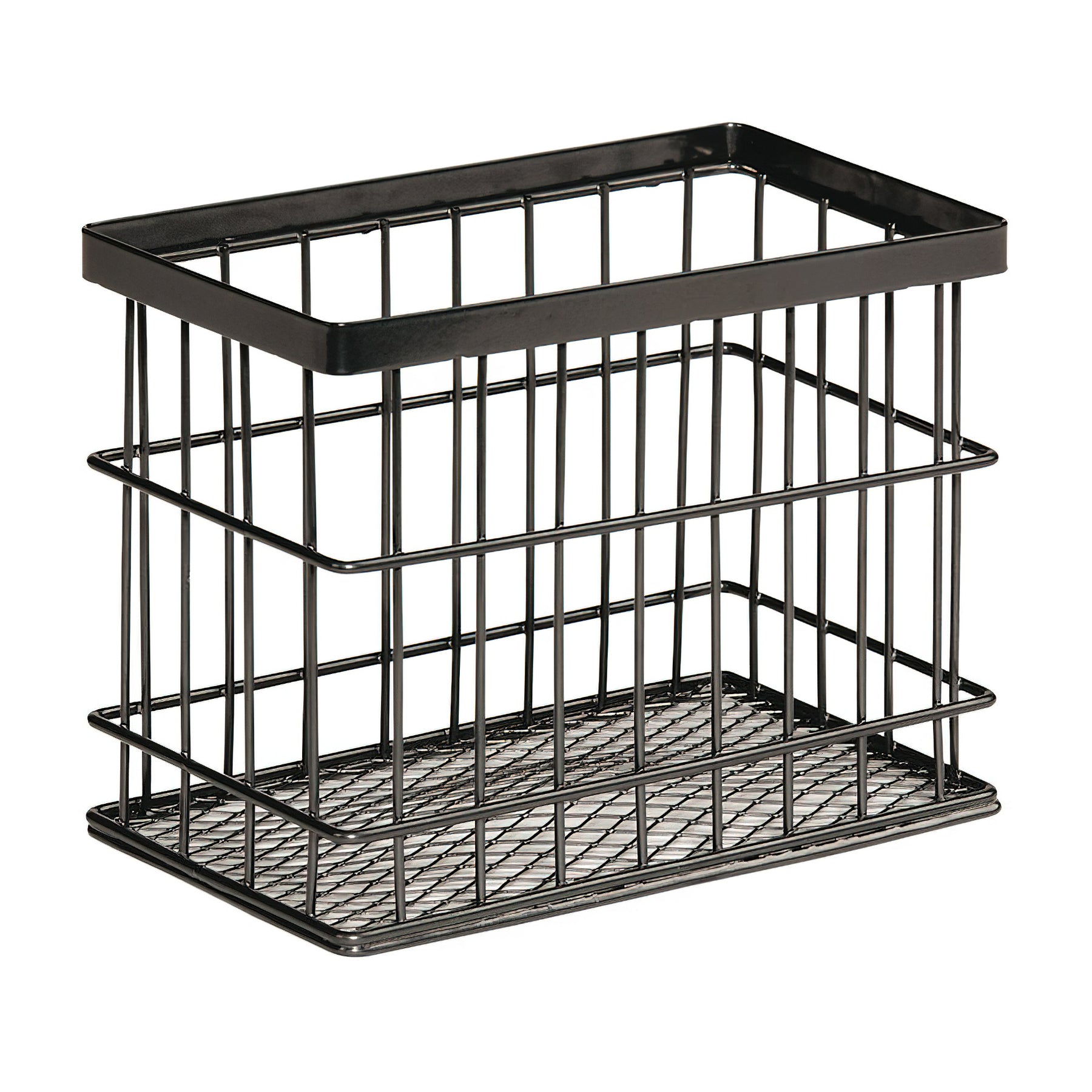 7" x 4.25" Rectangular Wire Basket, 5.5" tall (detachable hook availab ...